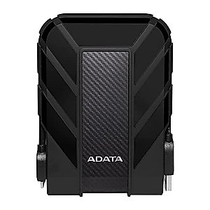 ADATA HD710 Pro 2TB USB 3.1 IP68 Waterproof/Shockproof/Dustproof Ruggedized External Hard Drive, Black (AHD710P-2TU31-CBK)