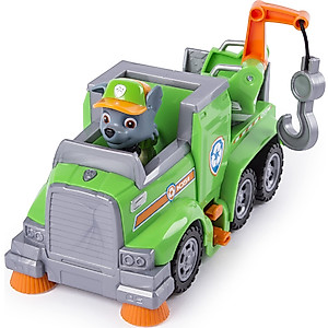 Paw Patrol Rocky’s Ultimate Rescue Recycling Truck with Moving Crane and Flip-Open Ramp