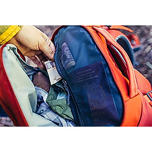 Gregory Men's Backpack, Orange (Ferrous Orange), One Size