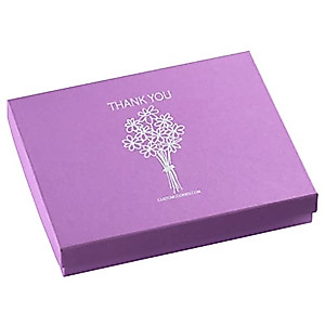 Gourmet Floral Thank you Cookie Gift Basket | 2 Large 2.5 x 4.5 in Vanilla Sugar Cookies Hand-Decorated Snack Variety Pack | Kosher Bakery Care Package For Women, Men Boys & Girls | Prime Delivery