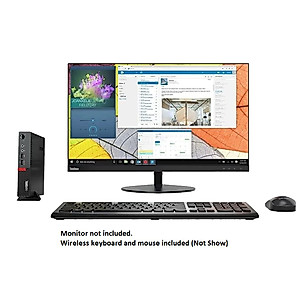 Lenovo ThinkCentre M910q Tiny Desktop Computer Mini PC, Intel Quad Core i7-6700T up to 3.6GHz, 16GB DDR4 RAM 256GB NVME SSD, Built-in WiFi, Wireless Mouse and Keyboard, Windows 10 Pro (Renewed)