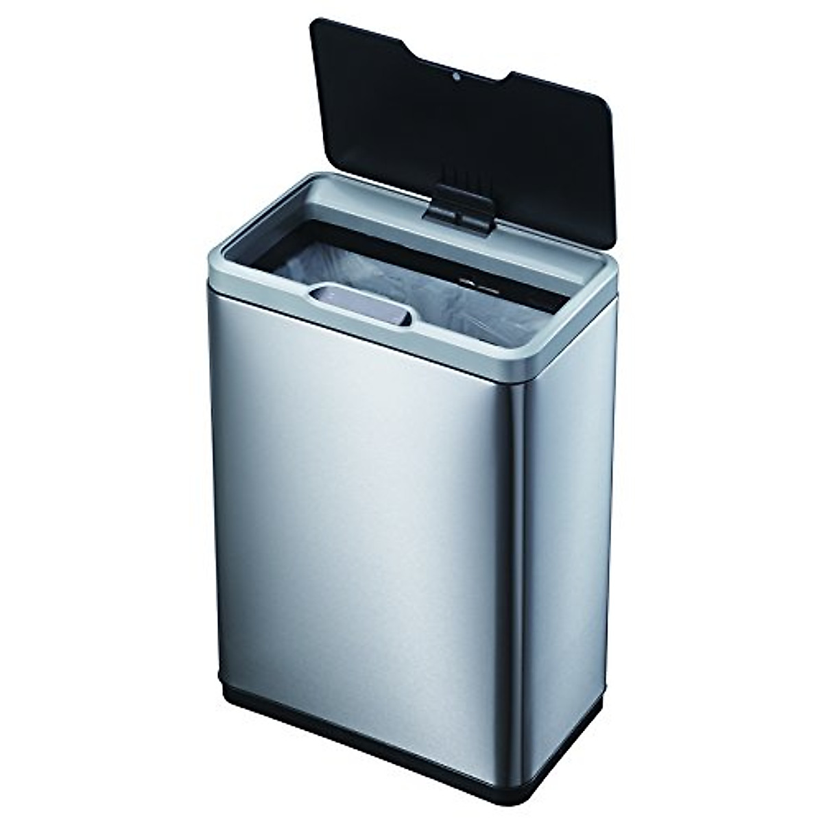 EKO Mirage Sensor Bin 45L, Metal, Matt S/S, 27 x 46 x 65.5 cm