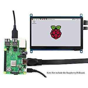 7inch HDMI LCD (H) 1024x600 IPS Capacitive Touch Screen LCD Display HDMI Module for Raspberry Pi, Jetson Nano,BB Black, Banana Pi Support Microsoft XBOX360 and Nintendo Switch