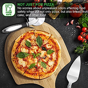 Pizza Peel, Premium Bamboo Pizza Spatula Paddle Cutting Board Handle (Baking Pizza, Bread, Cutting Fruit, Vegetables, Cheese)