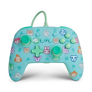 PowerA Enhanced Wired Controller for Nintendo Switch - Animal Crossing