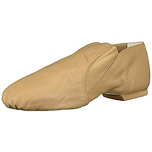 Bloch womens Elasta Bootie dance shoes, Tan, 8 US