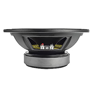 PRV AUDIO 8 Inch Midrange Speaker 8MR500-4 Bullet, 500 Watts Program Power, 4 Ohm, 1.5 in Voice Coil Bullet Speakers for Car Audio Door Louspeaker (Single)