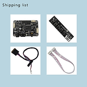 HDMI Controller Board LVDS 40 Pin for 10.1" 1024x600 LTN101NT02 B101AW03 N101L6 LP101WSA BT101IW03 CLAA101BN01 HSD101PFW2 LP101WH2 N101BFE B101AW06 LCD Screen
