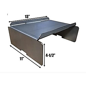 Pellet Pro Smoke Daddy OEM Heavy Duty 10 Gauge Heat Diffuser for Pit BOSS Grills Smokers - Modified for Pit Boss
