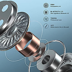 Halfic Wireless Earbuds for Kids and Adult, Bluetooth 5.0 Earbuds with Mic and Charge case, Cute in-Ear Headphone- 36H Playtime IPX5 Waterproof Touch Control, HiFi Stereo Earphone for Girls and Boys