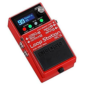 BOSS RC-5 Loop Station — modern, compact looper with first-class sound quality, 99 phrase memories, 57 rhythms and optional MIDI control. Perfect for guitar, bass, electroacoustic