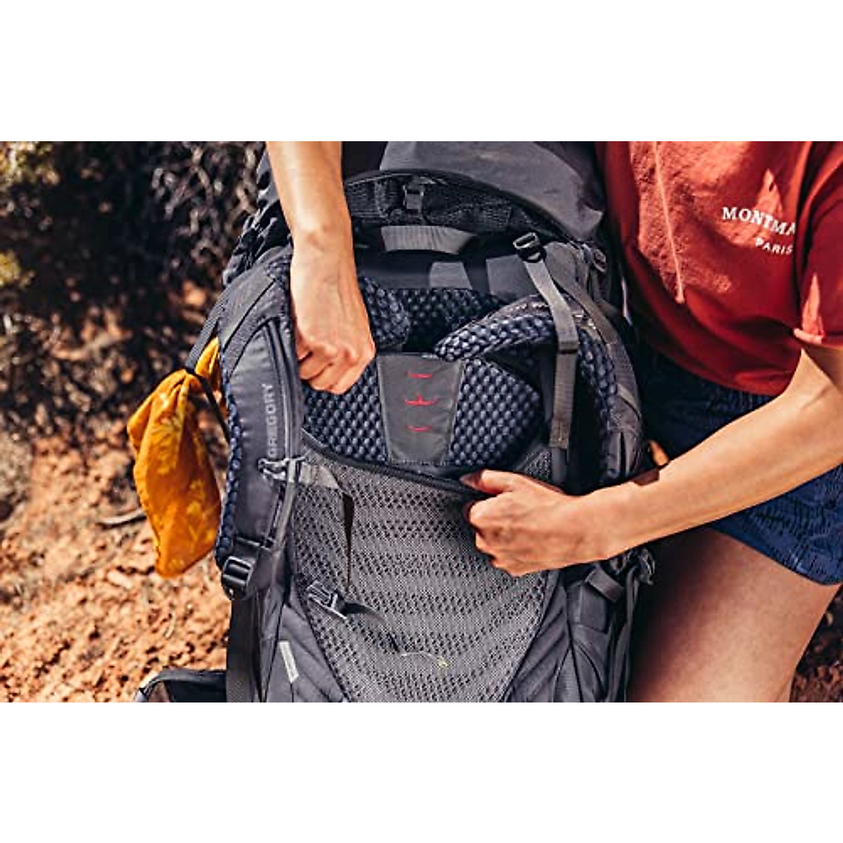 Gregory Mountain Products Women Deva 80 Pro, Lava Grey, Small