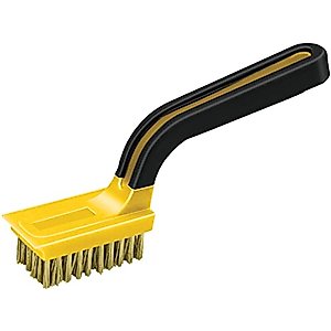 ALLWAY BB2 Soft-Grip Wide Brass Stripper Brush