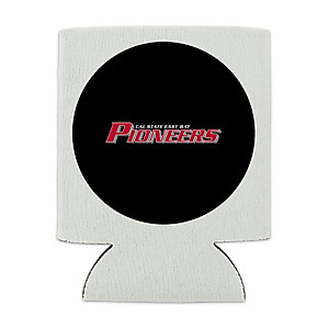 California State University, East Bay Secondary Logo Can Cooler - Drink Sleeve Hugger Collapsible Insulator - Beverage Insulated Holder