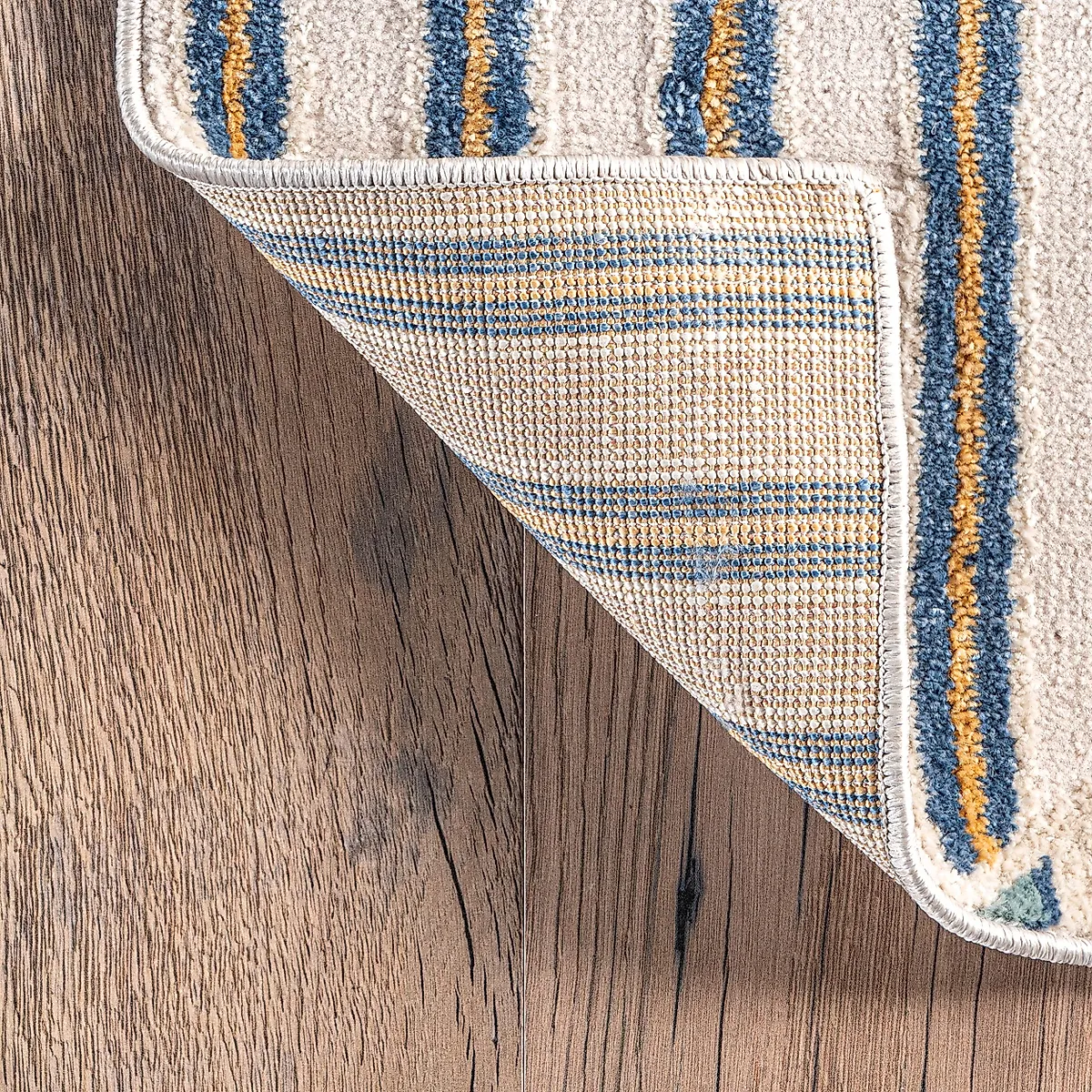 nuLOOM Skyler Contemporary Geometric Diamond Area Rug, 4x6, Beige