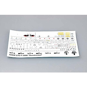 Trumpeter 1/72 F105G Thunderchief Aircraft