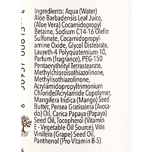 Rucker Roots Nourish + Restore Papaya & Mango Shampoo| Sulfate-Free| Cleansing| Repairs Damage|