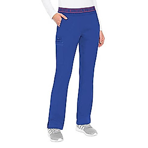 Med Couture Touch Women's Yoga 2 Cargo Pocket Pant, Royal, Medium