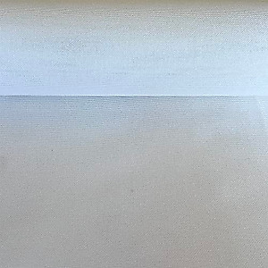 25 Count Evenweave Fabric Needlework Canvas Cross Stitch Cloth, White, W59″ x L20″