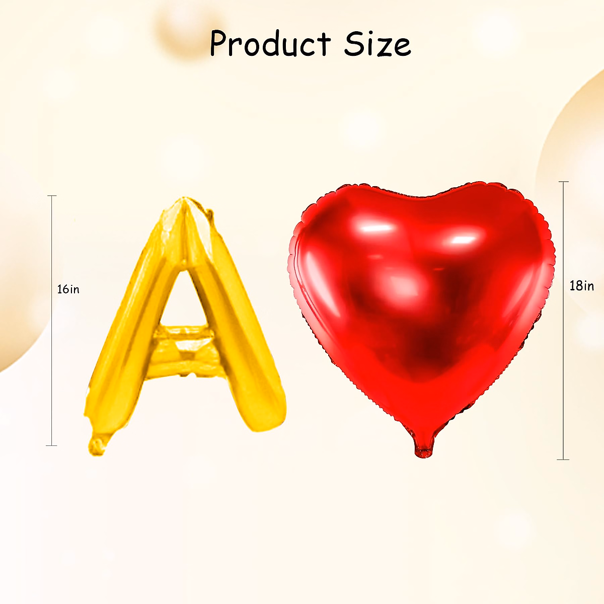Will You Be My Girlfriend Balloons - 16'' Alphabet Letters Foil Mylar Balloon, 18" Heart Shaped Balloon with 500 Pcs Artificial Rose and 100 Pcs White Petals for Valentine Anniversary Decorations