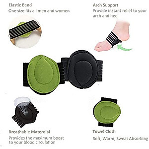 Arch Support,6 Pairs Compression Fasciitis Cushioned Support Sleeves, Plantar Fasciitis Foot Relief Cushions for Plantar Fasciitis, Fallen Arches, Achy Feet Problems for Men and Women