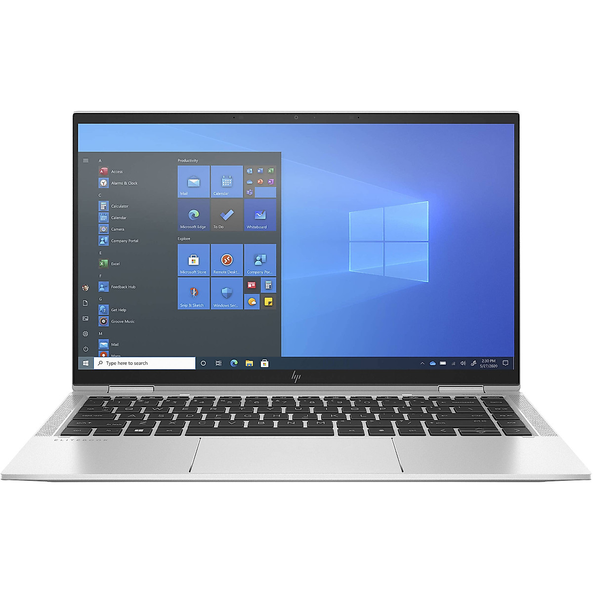 HP EliteBook X360 1040 G7 4G LTE 2-in-1 Business Laptop (14" FHD Touchscreen, Intel 6-Core i7-10810U, 32GB RAM, 1TB SSD, IST Rechargeable Stylus) 2X Thunderbolt 4, Wi-Fi 6, Webcam, Win 11 Pro, Silver