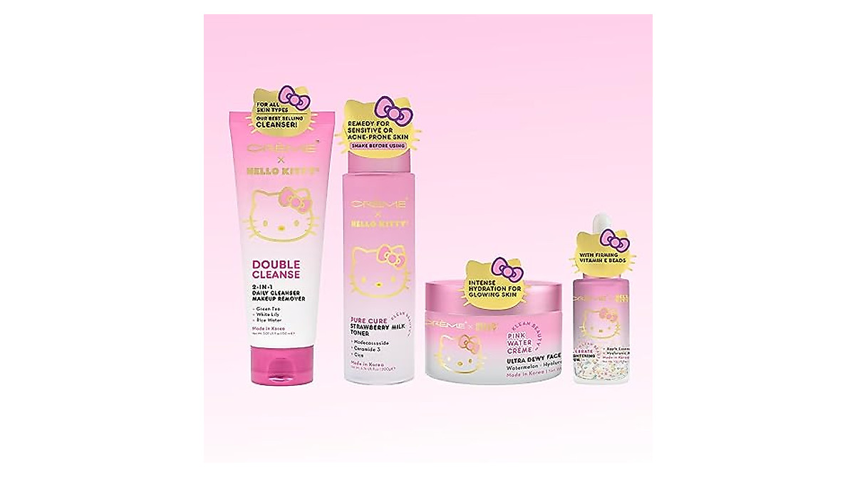Hello Kitty Kawaii Klean Vault - Ultimate K-Beauty Set