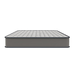 Flash Furniture Capri Comfortable Sleep 6" Hybrid Innerspring and Foam Mattress in a Box, Foam Innerspring Hybrid Mattress, Pressure Relief, Twin