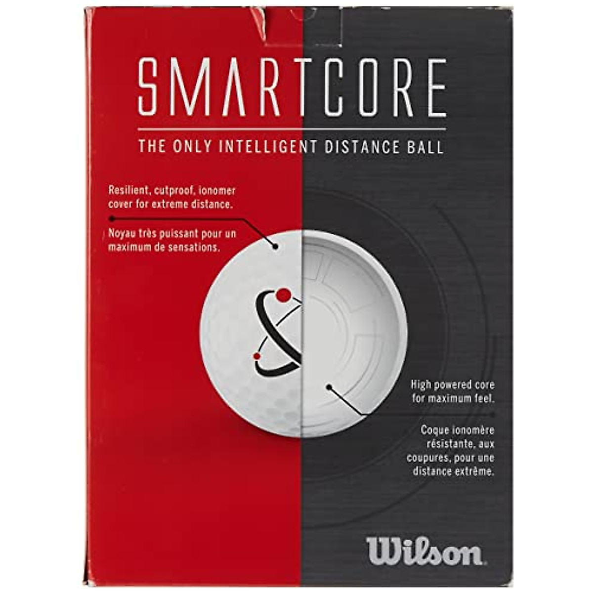 Wilson Smart Core Golf Ball - Pack of 24 (White)