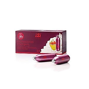 iSi Pro 8.4g Cream Chargers - Pack of 24 - Non-Threaded Cream Whipper Charger Cartridges