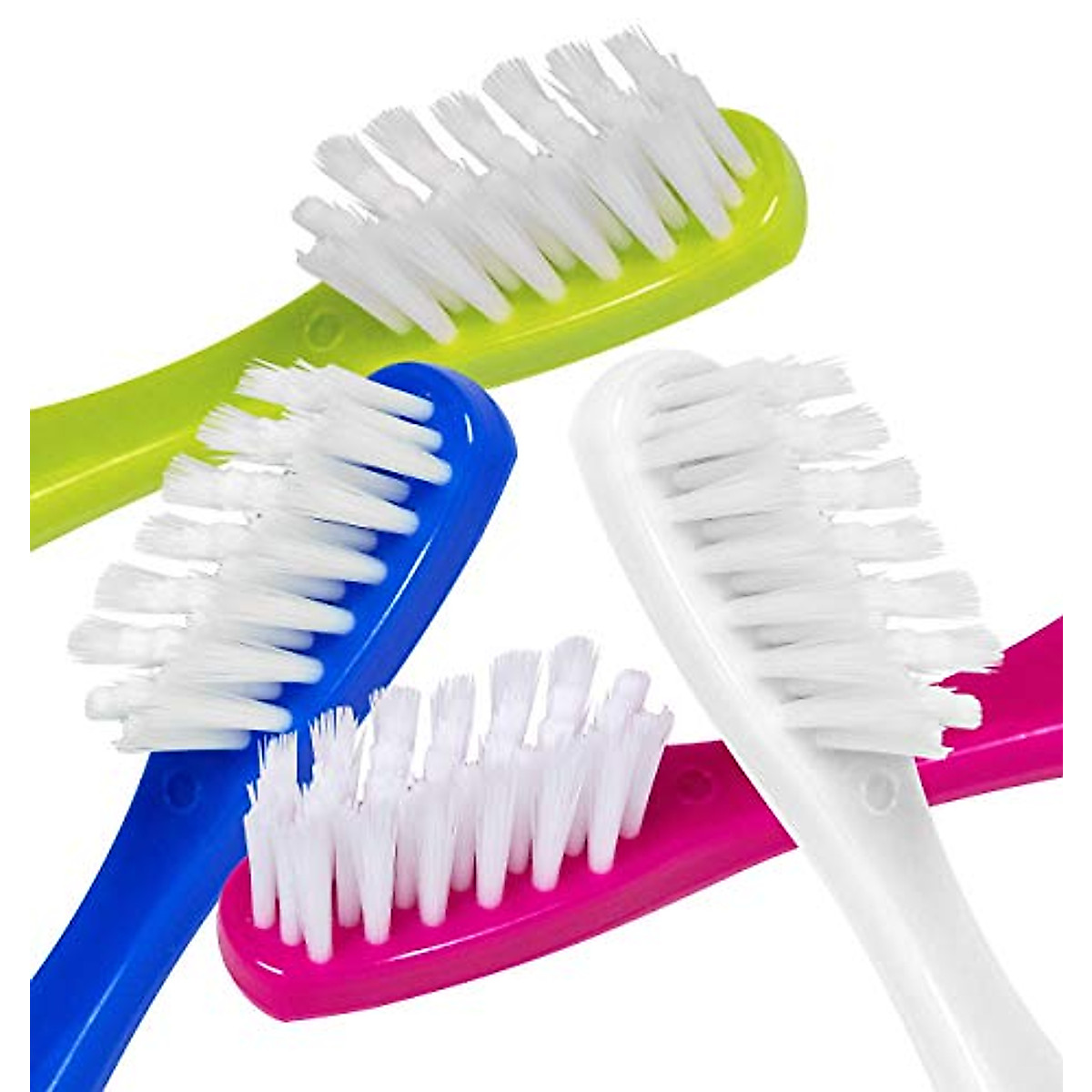 PRO-SYS® Adult Tapered Soft Toothbrush (Colorful 4-Pack) - ADA Accepted, Made with Soft Dupont™ bristles