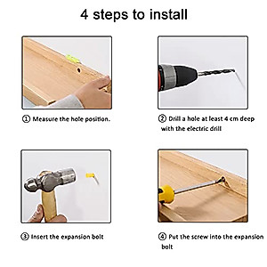 Long Floating Shelf 36 Inches Natural Wood Shelves for Wall Mounted Bedroom Dorm Room, Rustic Display Books Picture Ledge Shelf, Easy to Install, 1pcs, Original Color, Inch *4 *1.5