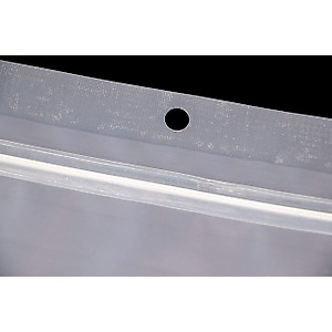 Vacuum Chamber Zipper Pouches - 4 Mil - 1000/CS - Bottom Fill with Hang-hole (8 x 12)