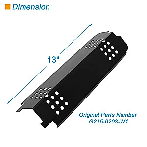 BBQration Replacement Kit for Char-Broil Classic 280 2-Burner 463613717 463647018 463672717 463672817 G215-0203-W1 G320-0200-W1A, Replacement Parts for American Gourmet 465635821 465636021