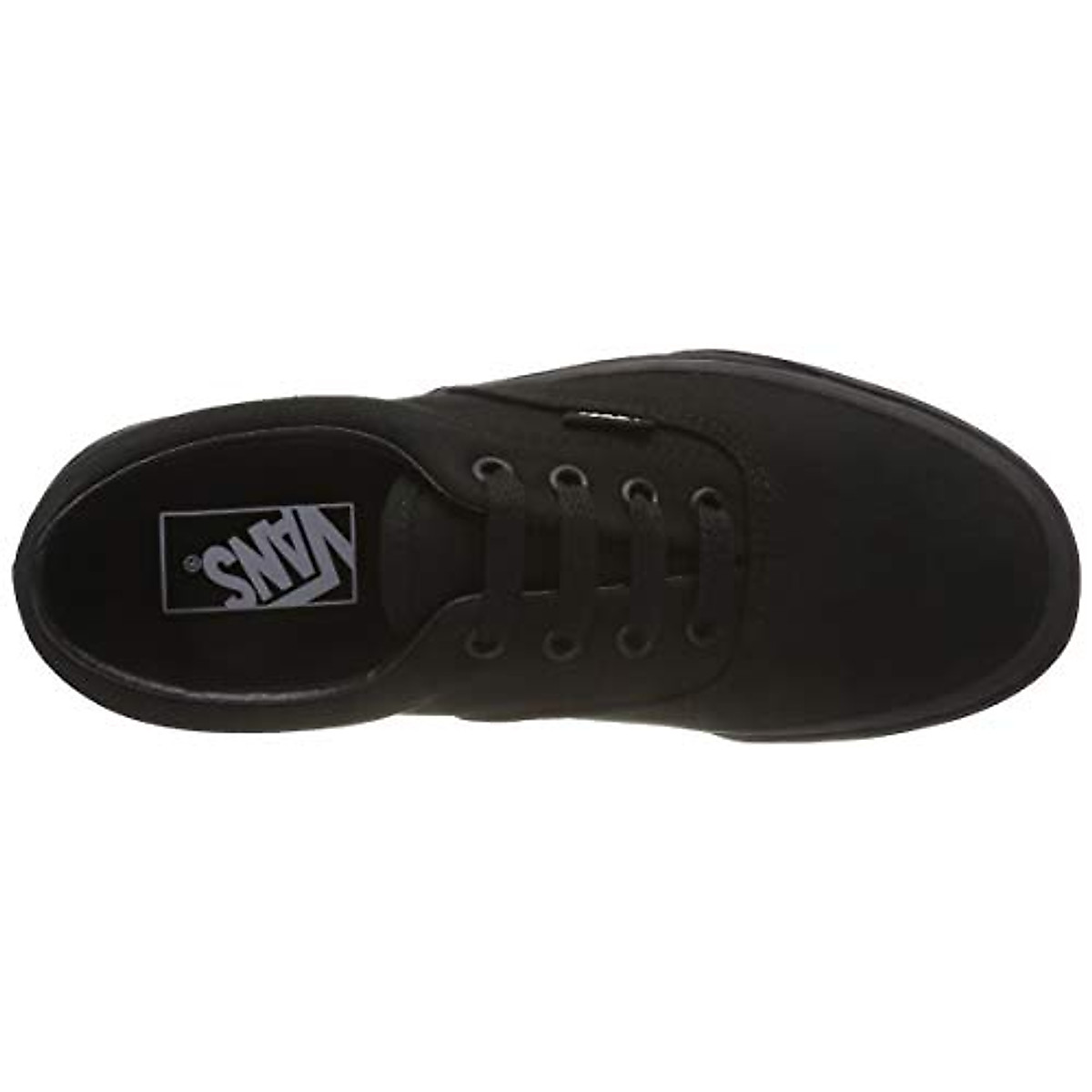 Vans Unisex's ERA Black Black Skate Shoes 10.5 Men US (Black/Black)