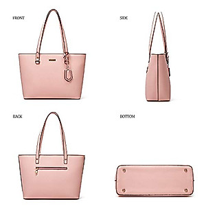 Women Fashion Handbags Wallet Tote Bag Shoulder Bag Top Handle Satchel Purse Set 4pcs