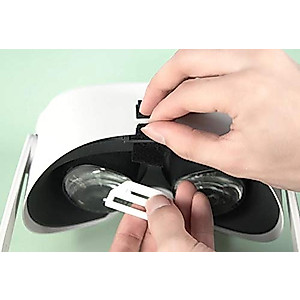 Adapter Kit for Oculus Quest 2 Gen to Connect with Vive Deluxe Audio Strap-3D Printed-Durable (White)