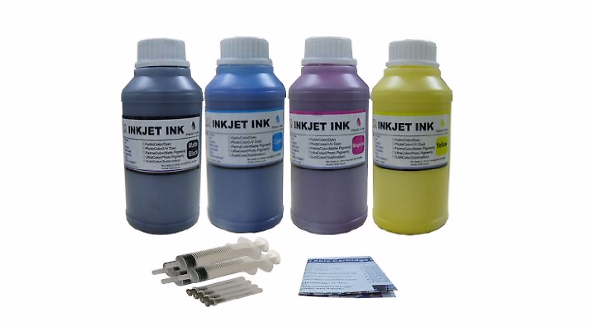 ND Brand 1000ml (4x250ml) Pigment Ink Refill Kit for HP 970 970XL 971 ...