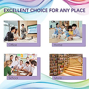 Ubinki 950 XL 951 XL Compatible Ink Cartridges Replacement for HP 950 951 XL Ink Cartridge Combo Pack to use with OfficeJet Pro 8600, 8610, 8615, 8620, 8625, 8100, 251DW, 276DW Printer, 4 Pack