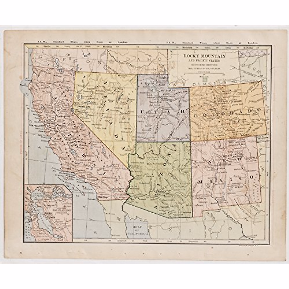 Rocky Mountains & Pacific States