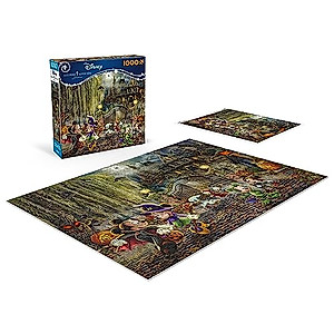 Ceaco - Thomas Kinkade - Disney - Mickey and Minnie Halloween Fun - 1000 Piece Jigsaw Puzzle