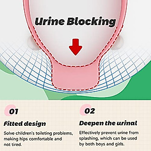 𝗧𝗿𝗮𝘃𝗲𝗹 𝗣𝗼𝘁𝘁𝘆 Portable Potty for Kids Toddlers Foldable Children's Portable Toilet Potty Chair Toddlers Training Toilet Seat Emergency Toilet for Car Camping Outdoor indoor (Pink)