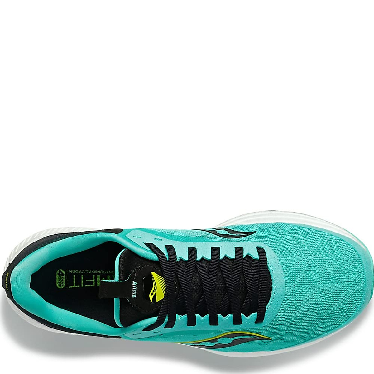 Saucony Women's Freedom 5 Running Shoe, Cool Mint/Acid, 8