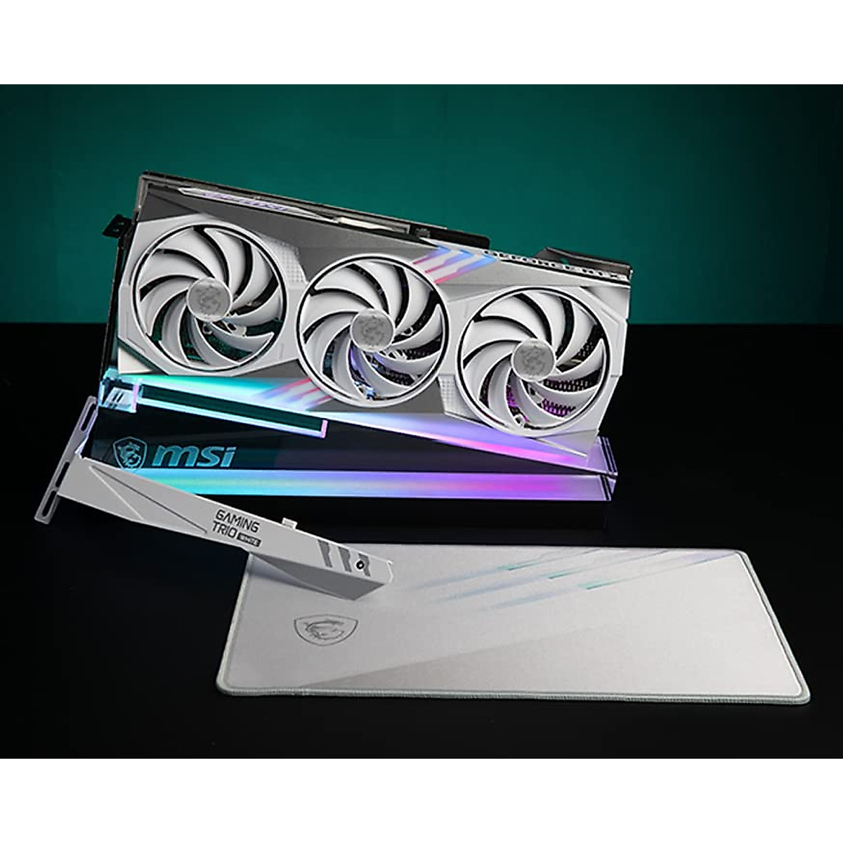 MSI Gaming GeForce RTX 4080 16GB GDRR6X 384-Bit HDMI/DP Nvlink Tri-Frozr 3 Ada Lovelace Architecture Graphics Card (RTX 4080 16GB Gaming X Trio White)