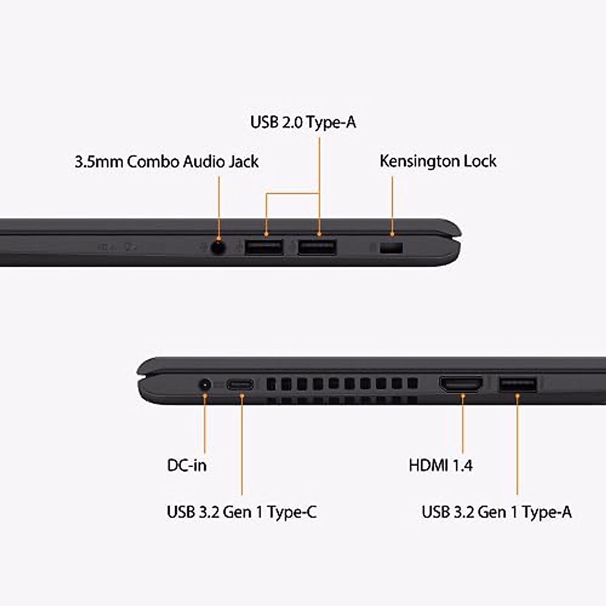 ASUS Vivobook 15 F1500EA 2023 Laptop ~ 15.6" FHD 1920x1080 IPS ~ Intel Core i5 1135G7~8GB DDR4~1TB M.2 NVMe ~ Wi-Fi 5 ~ Windows 10 Home ~ Indie Black ~ TLG 32GB USB