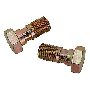 Rubber Brake Line Hose Set for 7/16 Inch-20 Calipers