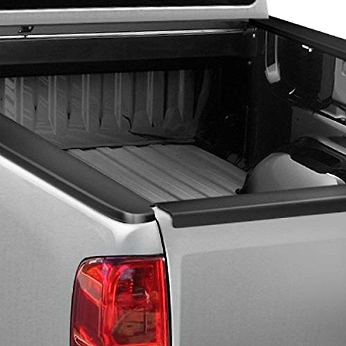 Wade 72-01477 Truck Bed Tailgate Cap Black Smooth Finish