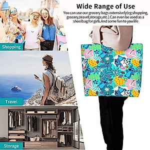 Stitch Tote Bag,Large Shoulder Bag Casual Reusable Handbag For Women Sling Bag Shopping Grocery Work