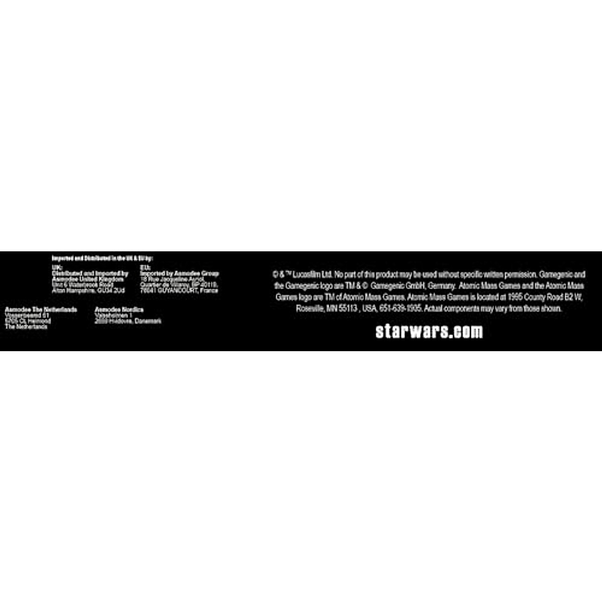 Star Wars X-Wing 2nd Edition Miniatures Game Rebel Alliance SQUADRON STARTER PACK - Strategy Game for Adults and Kids, Ages 14+, 2 Players, 45 Minute Playtime, Made by Atomic Mass Games