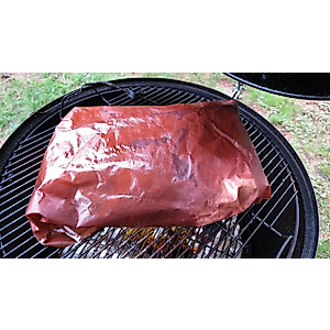 24" x 150' Pink Butcher Paper with Free Temperature Probe Clip and Storage Tube. Made in the USA.